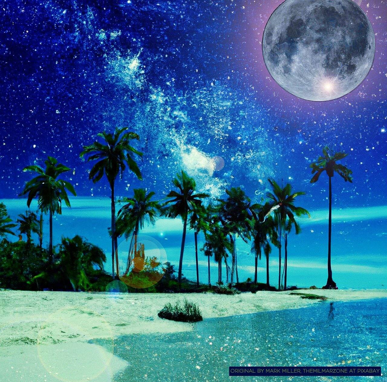 Solve Full moon Thursday 2 🌝 jigsaw puzzle online with 100 pieces