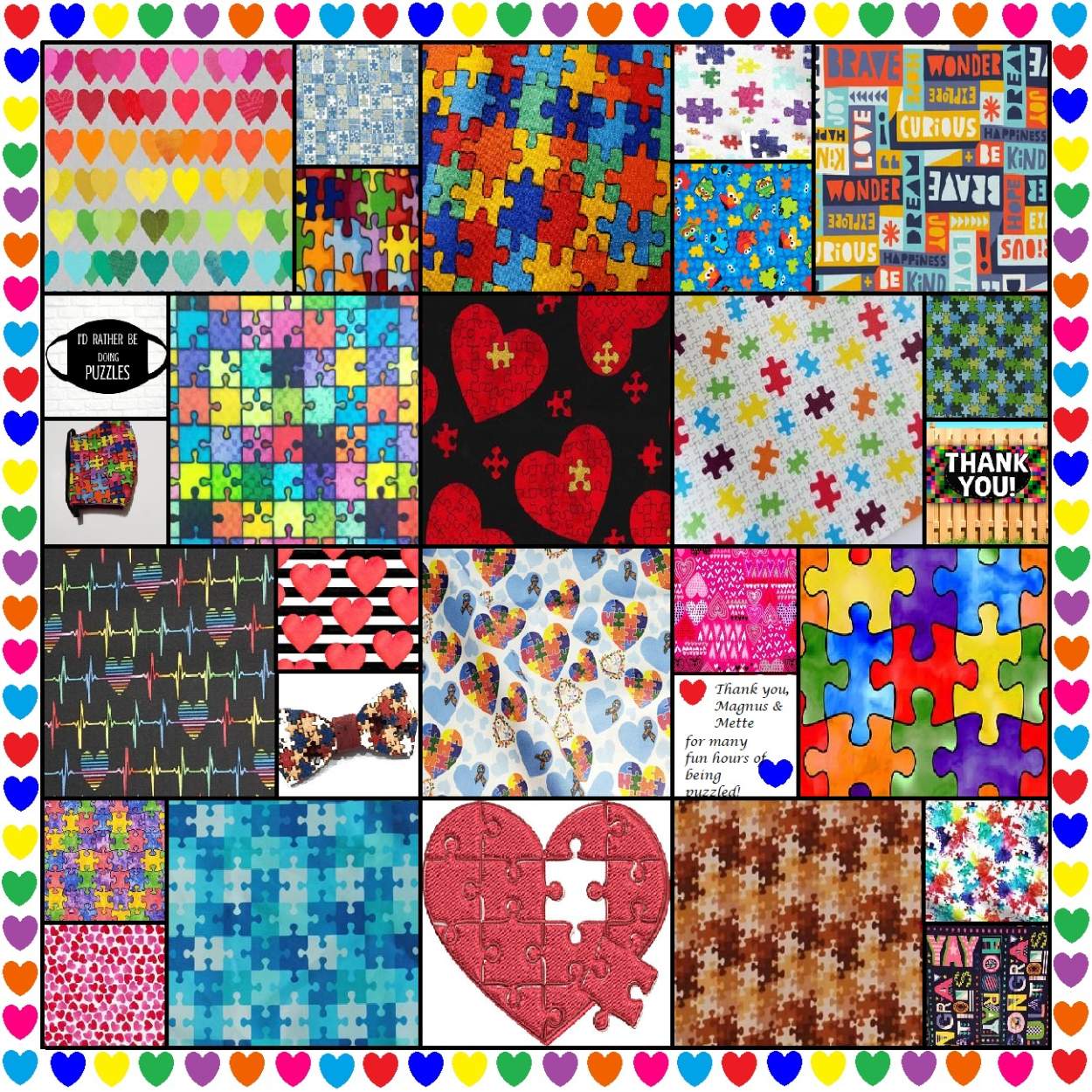 Solve We Love Jigidi jigsaw puzzle online with 100 pieces