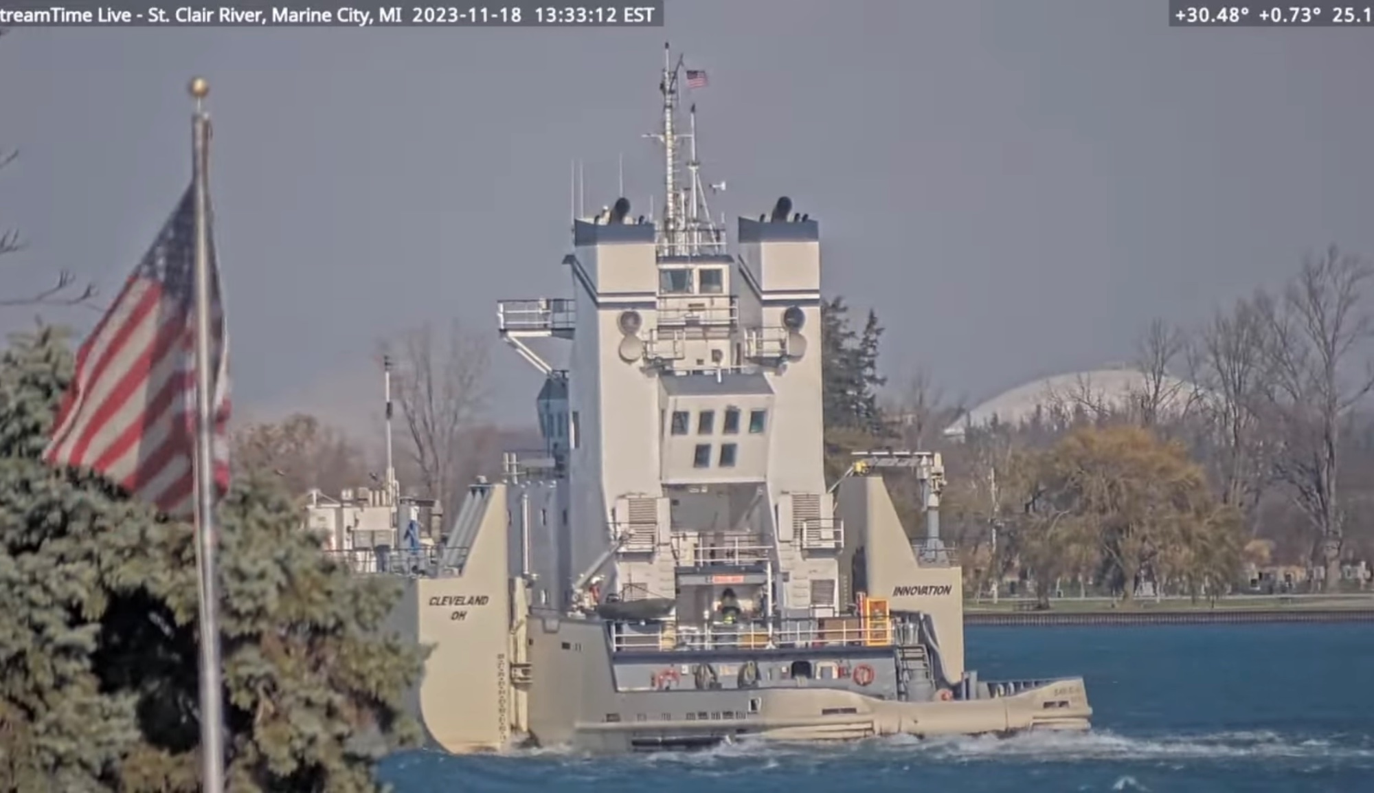 Solve Samuel de Champlain, Marine City, November 18, 2023 jigsaw puzzle ...