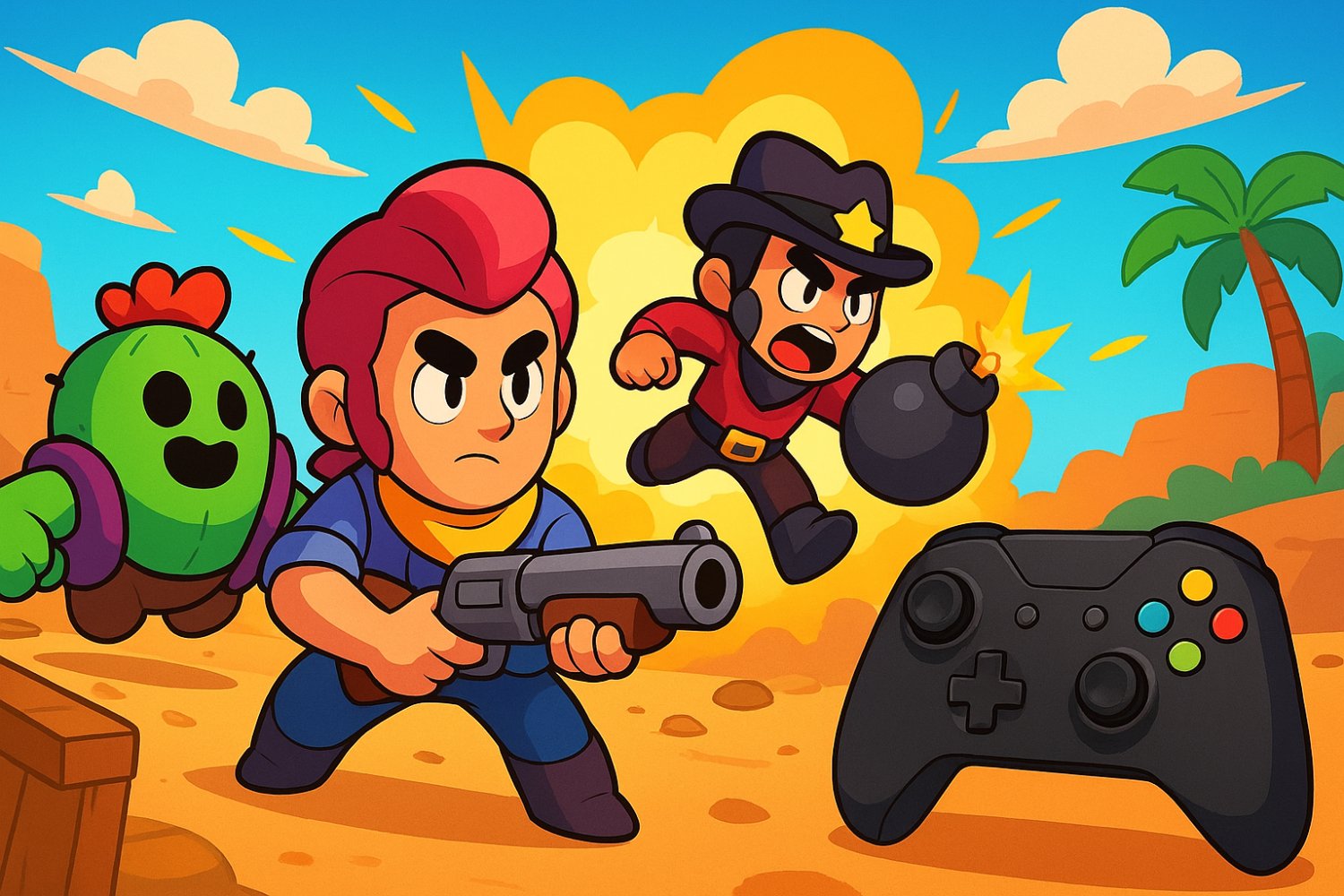 Solve Chatgpt - brawl stars jigsaw puzzle online with 35 pieces