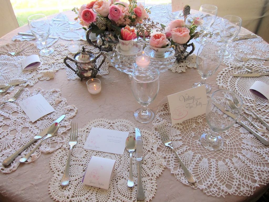 Doilies for wedding tables 60 photos - Astyledwedding.com