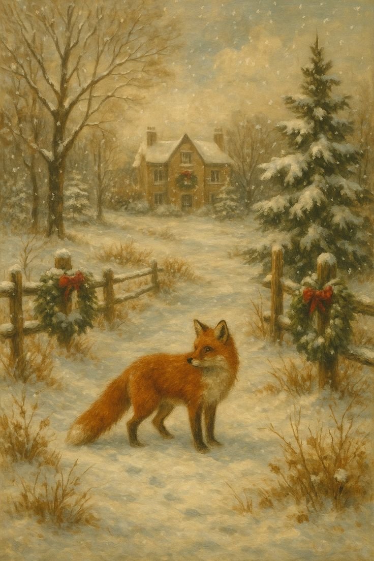Solve Seasonal - Winter Woodland Animals - Fox 2 (Resize: 12 - 234 ...