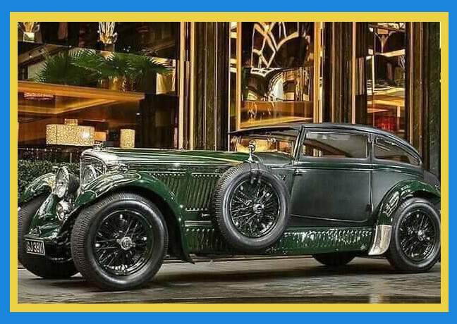 Solve 1930 Bentley 6.5 Litre Speed Six Gurney Nutting Saloon the Blue ...