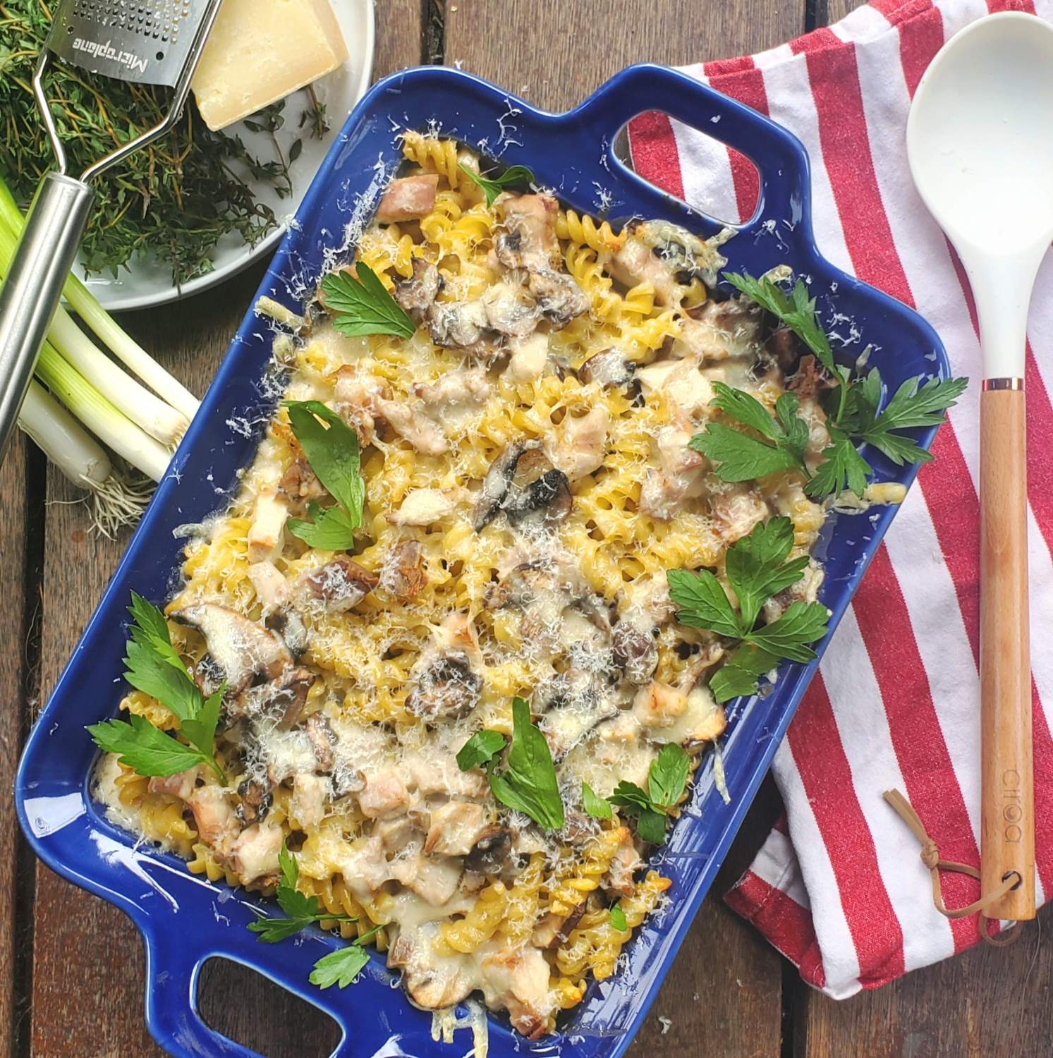 Solve Turkey a la King Casserole jigsaw puzzle online with 484 pieces