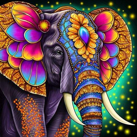 Jigsaw Puzzle | Elephants are Beautiful Animals | 25 pieces | Jigidi