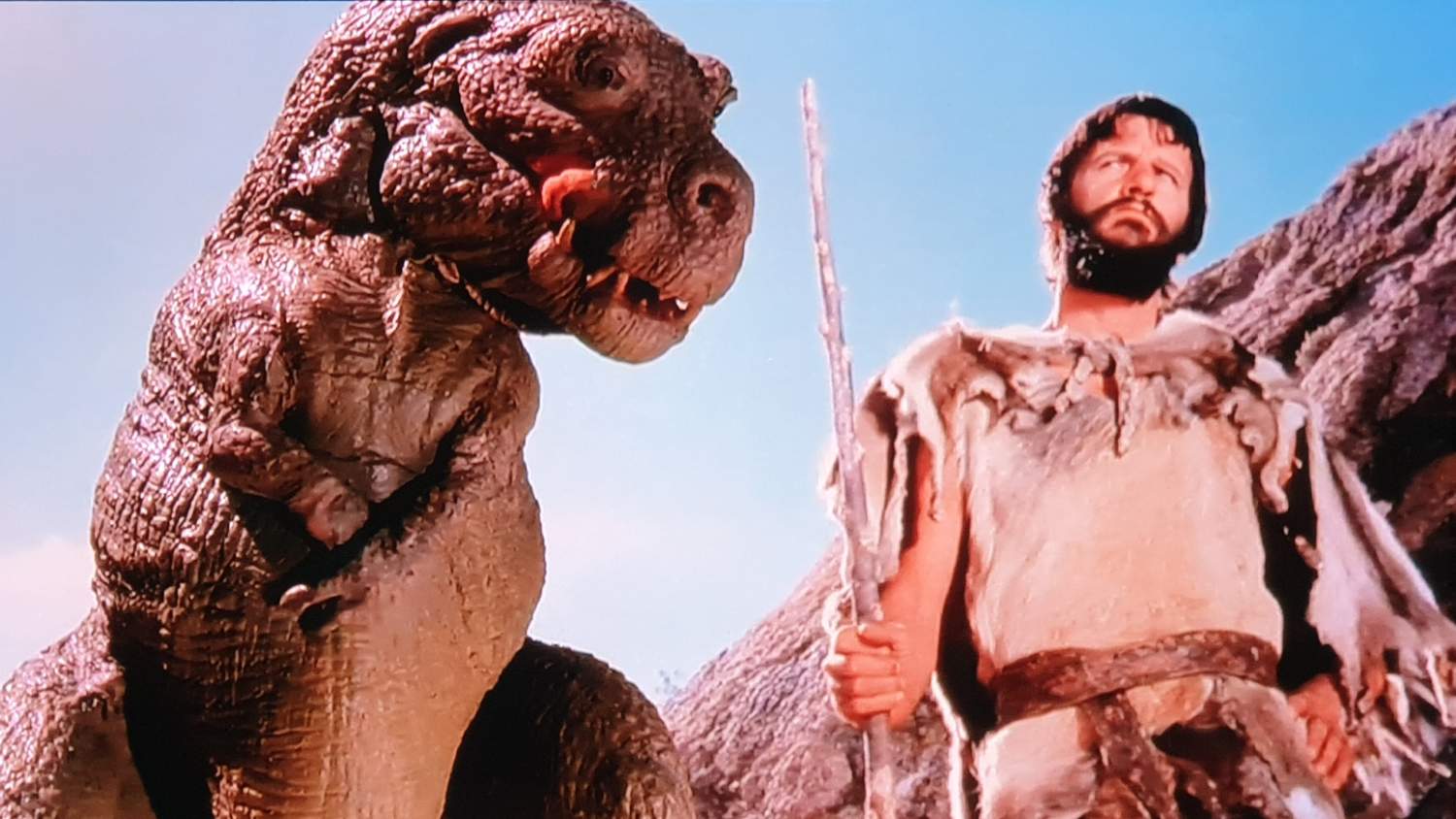 Solve RINGO STARR and T REX from Caveman jigsaw puzzle online with 60 ...