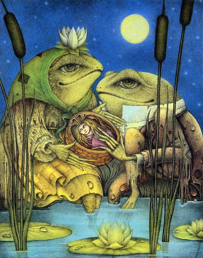 Solve Thumbelina jigsaw puzzle online with 80 pieces