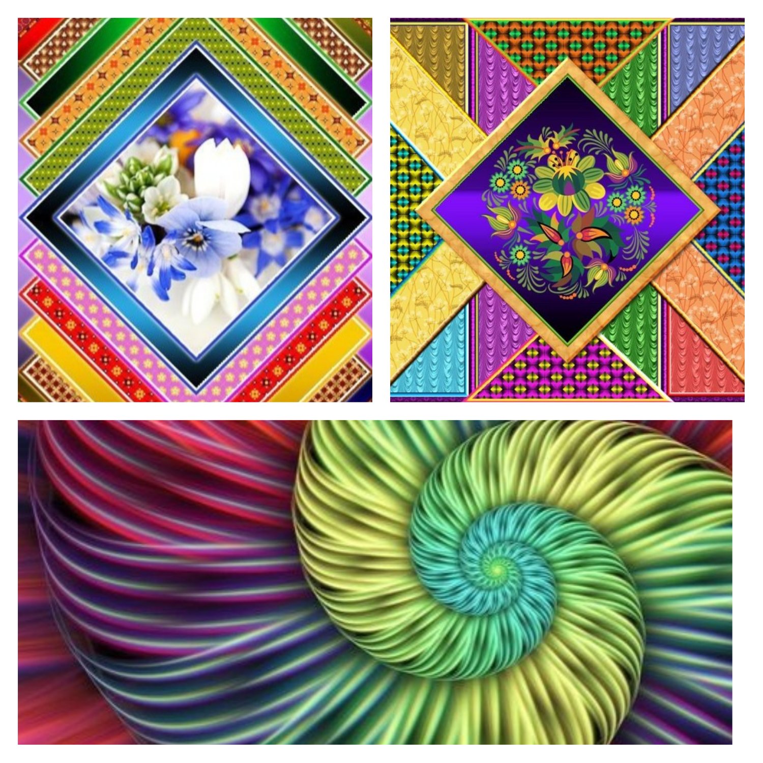 Solve Kaleido Fun jigsaw puzzle online with 81 pieces