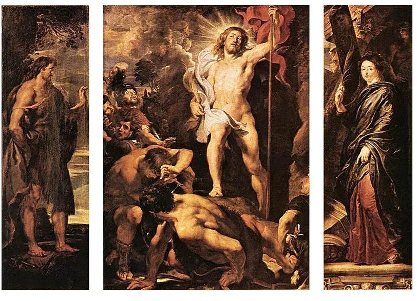 Solve painting of the 'Old Masters' ---Peter Paul Rubens 1611-1612 ...