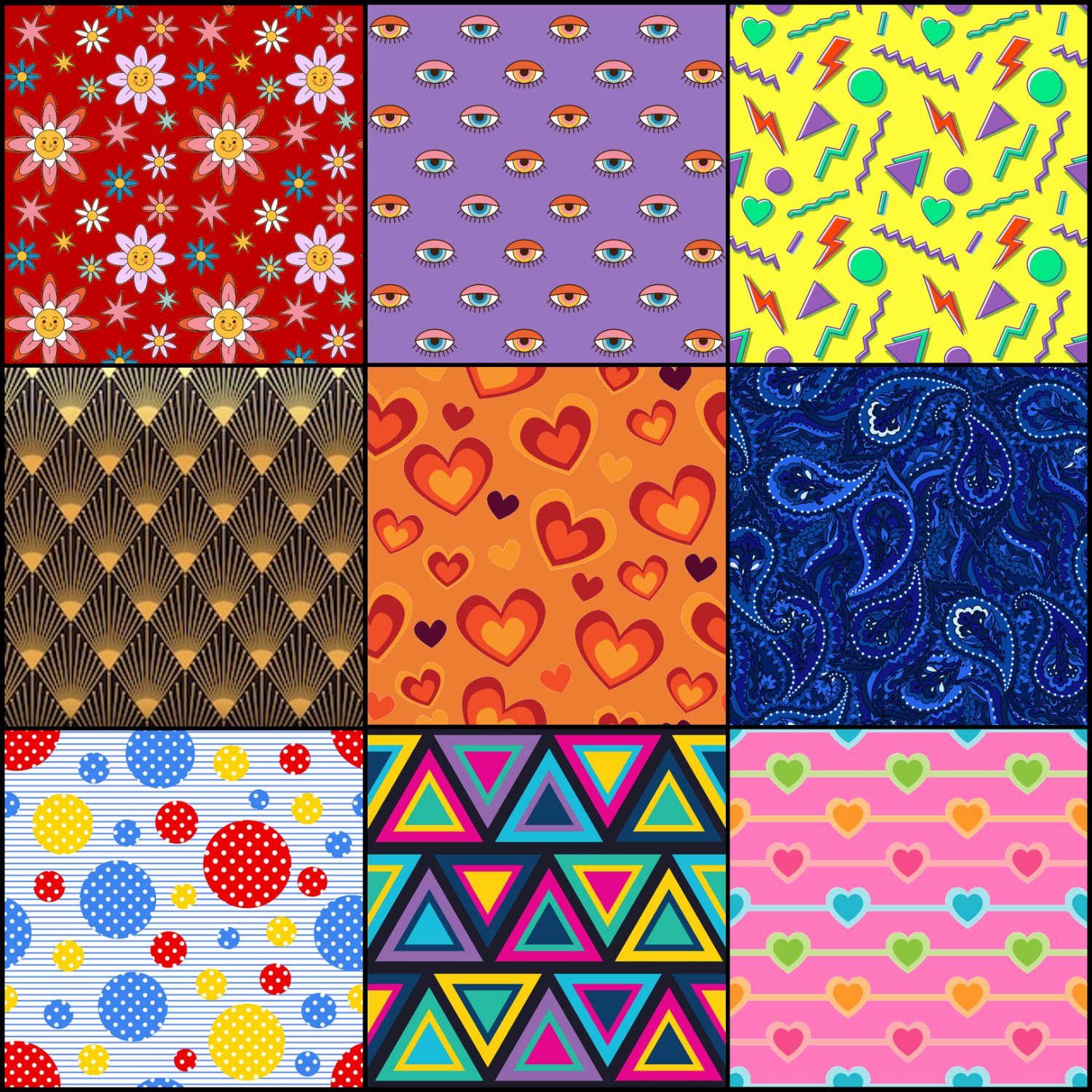 Solve Artistic patterns 71 jigsaw puzzle online with 324 pieces