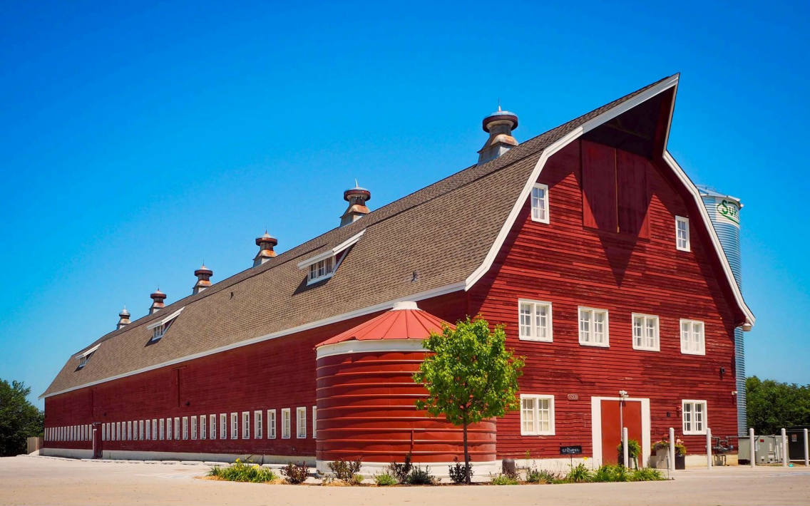 Solve HUGE Red Barn at the Ackerhurst Dairy Farm -- Omaha, Nebraska ...