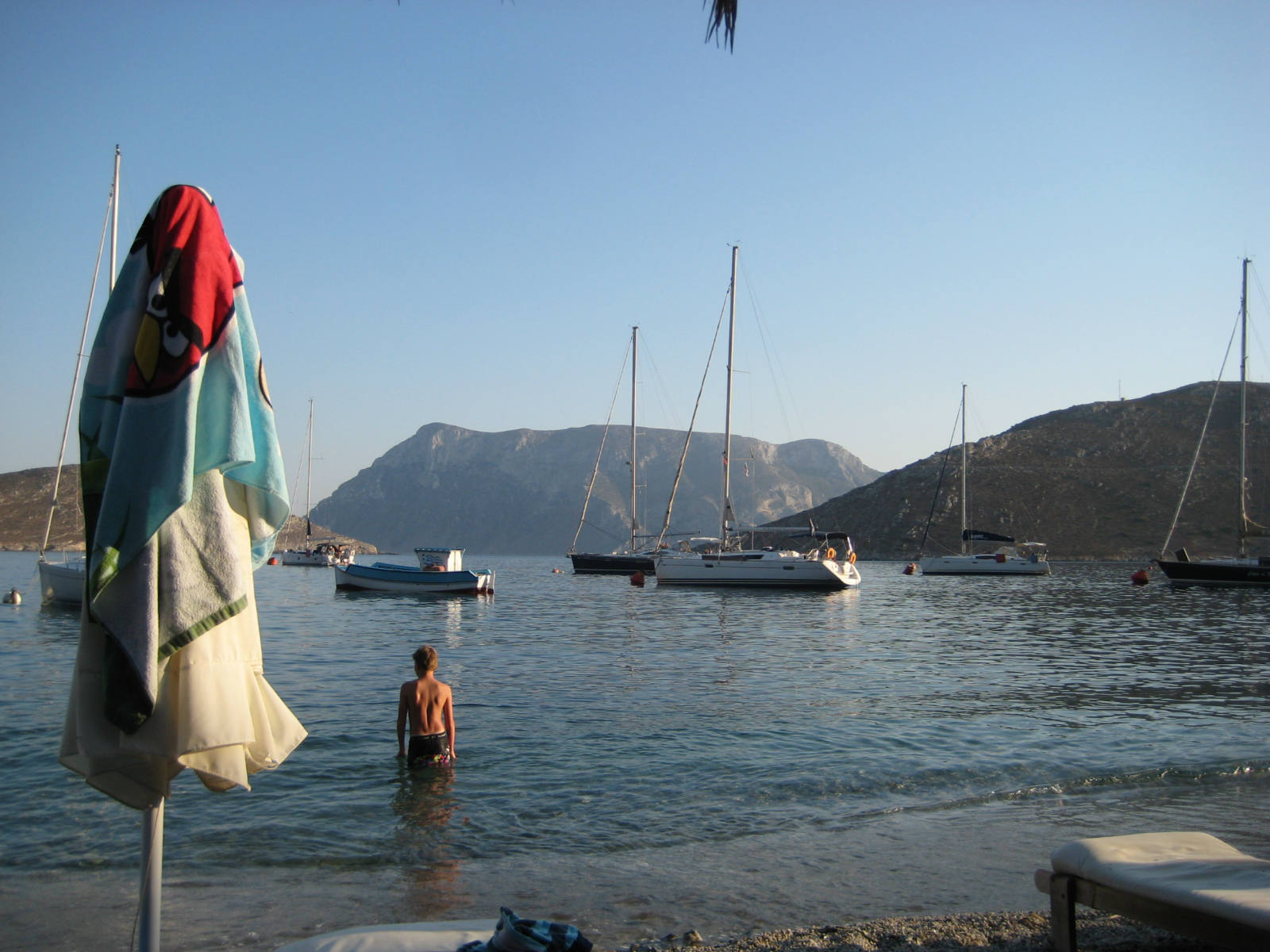 Solve Emporio Harbour Kalymnos jigsaw puzzle online with 540 pieces