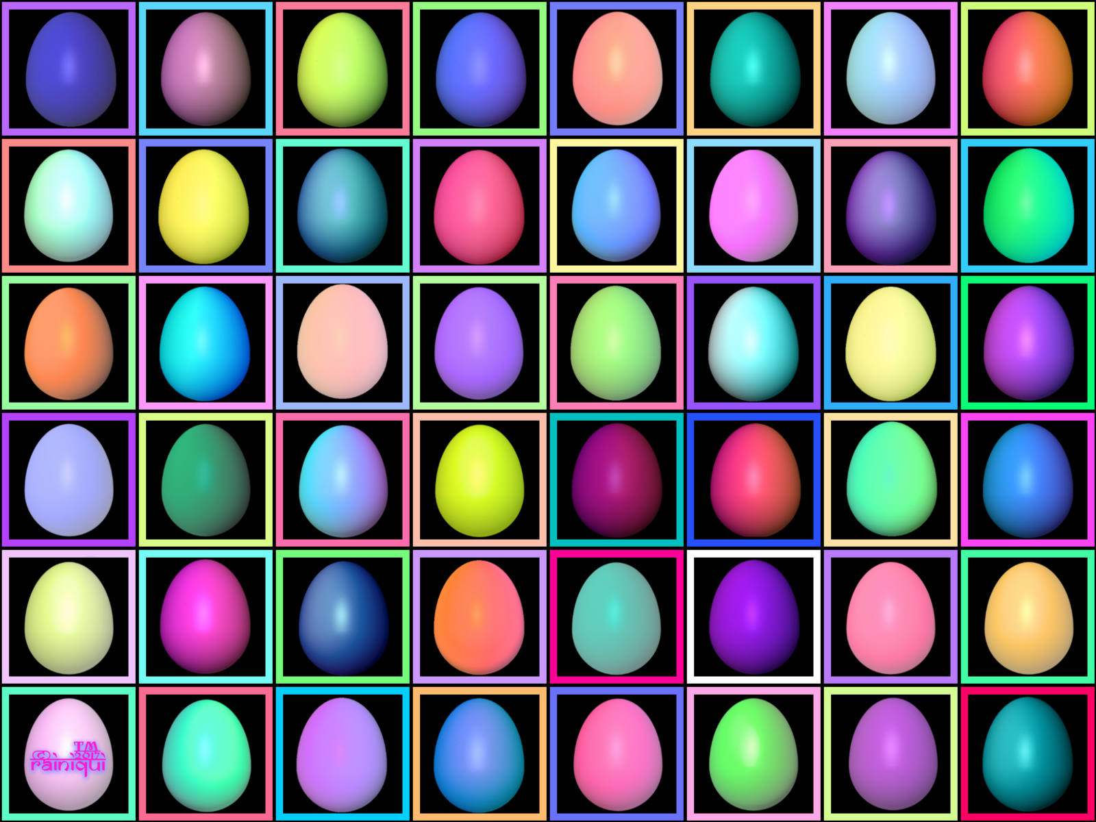 Solve Easter Eggs For Everyone jigsaw puzzle online with 266 pieces