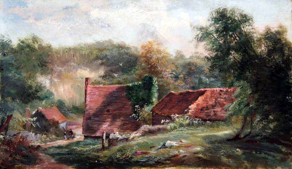 Solve At the Foot of the Addington Hills, Croydon, Surrey by Walter ...