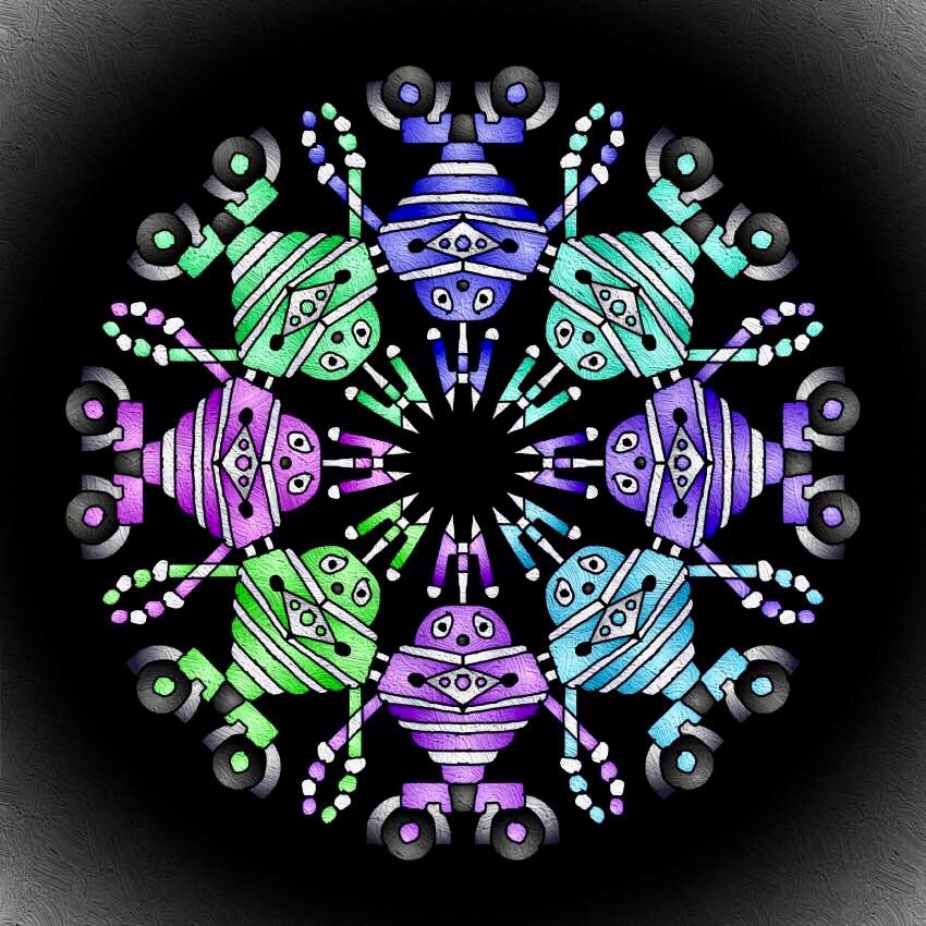 Solve bots jigsaw puzzle online with 36 pieces