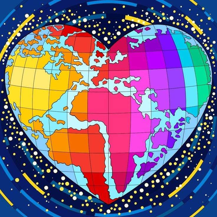 Solve Hearty World jigsaw puzzle online with 64 pieces