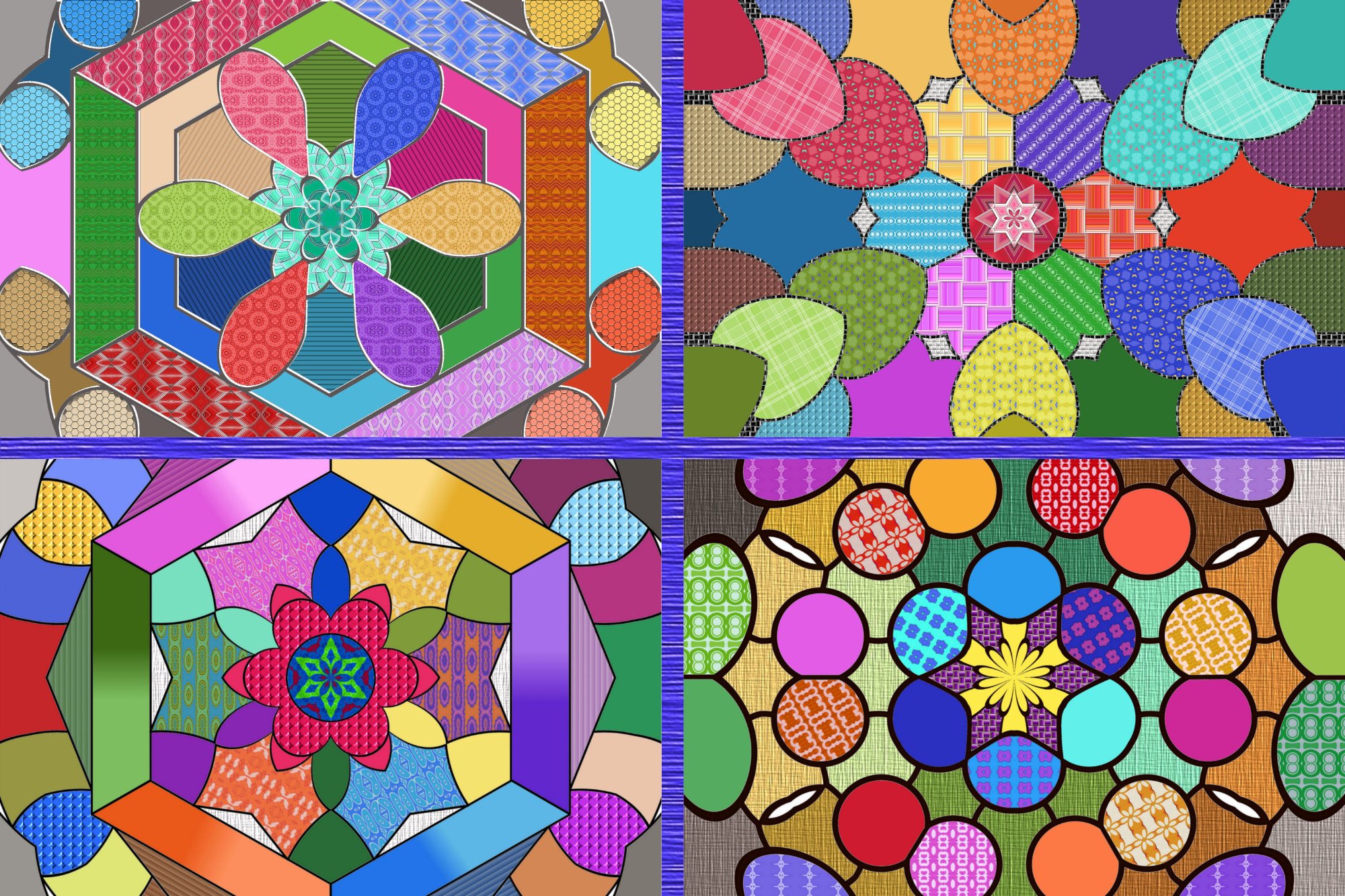 Solve 250213 2312 4 in 1 jigsaw puzzle online with 117 pieces