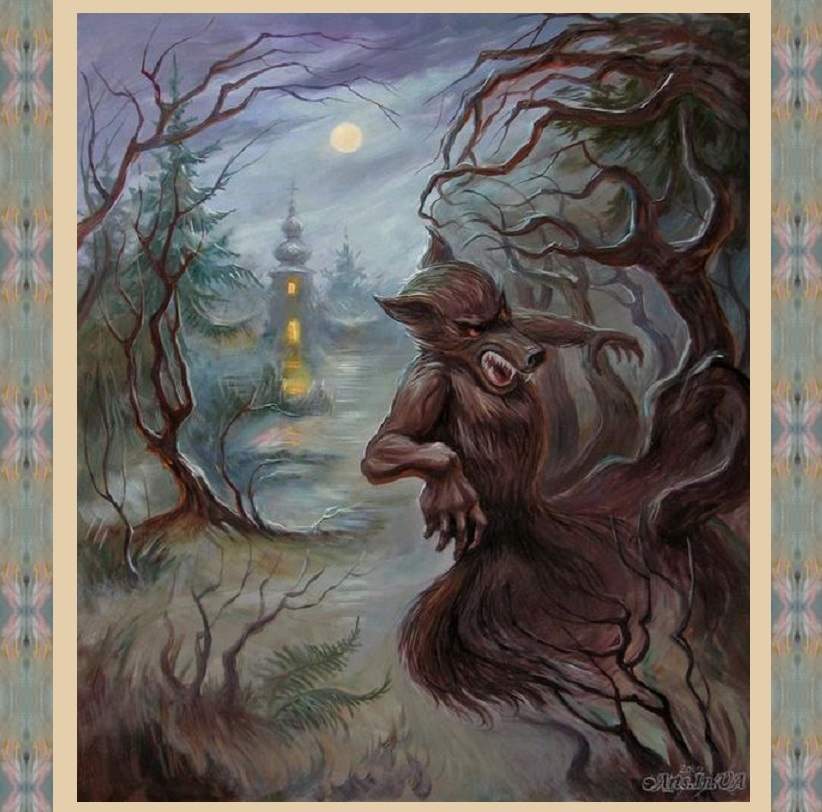 Solve The WereWolf Hidden Picture jigsaw puzzle online with 49 pieces