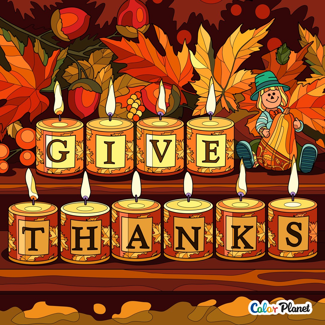 Solve Give Thanks jigsaw puzzle online with 144 pieces