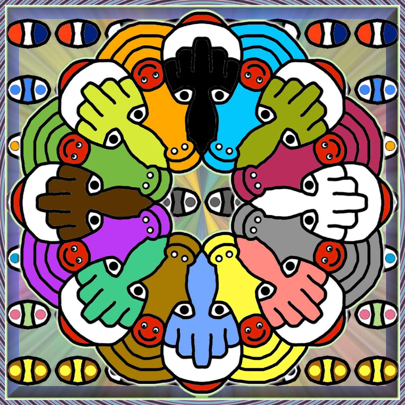 Solve smile jigsaw puzzle online with 121 pieces