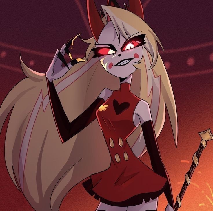 Solve Charlie Morningstar Demonic Form // Hazbin Hotel jigsaw puzzle ...