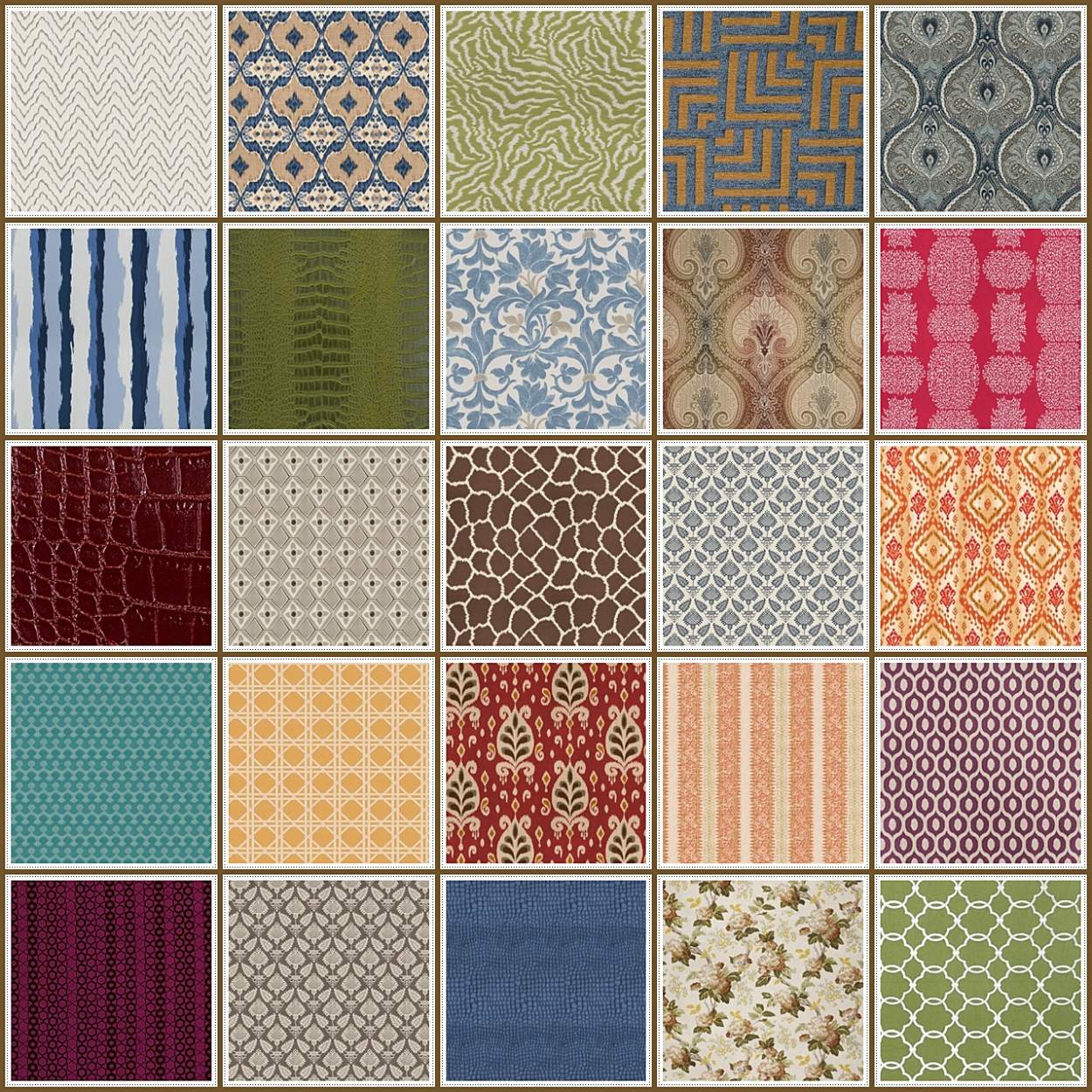 Solve 25 little puzzles jigsaw puzzle online with 100 pieces