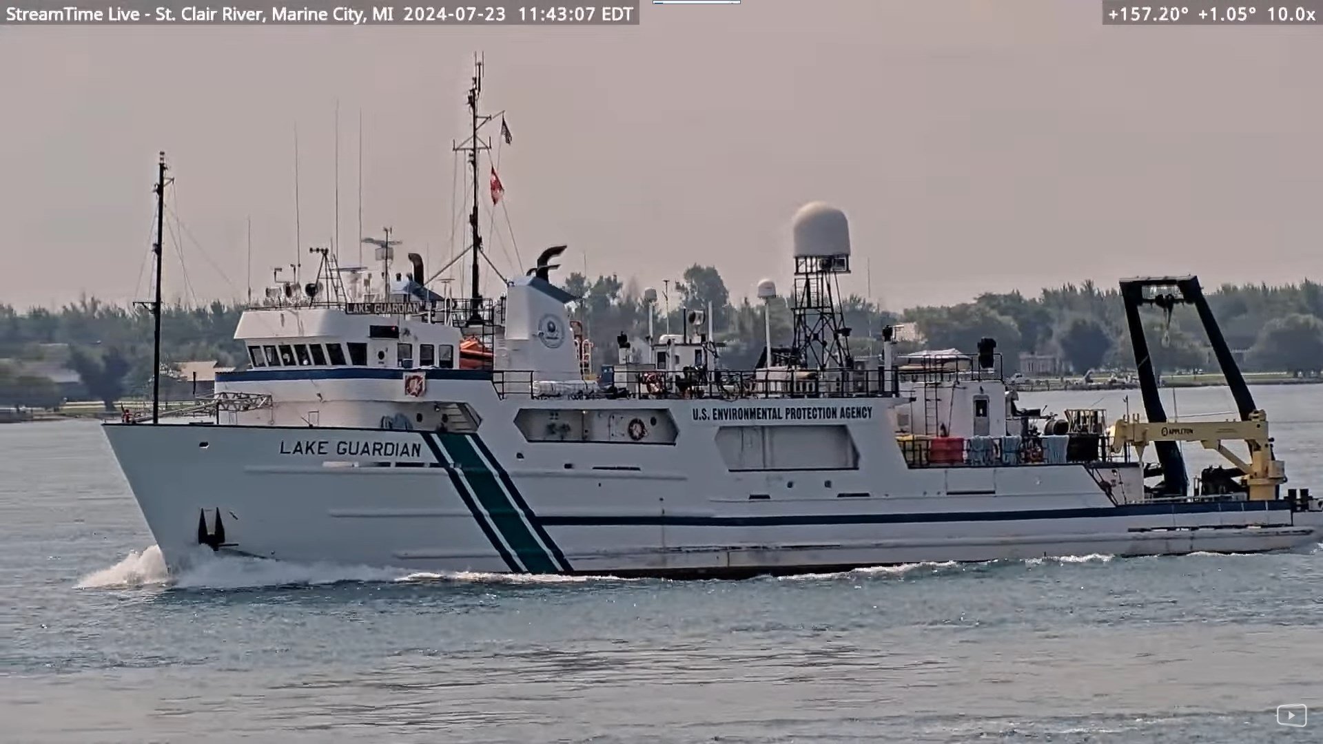 Solve USEPA Lake Guardian - USEPA Research Vessel - Marine City, MI ...