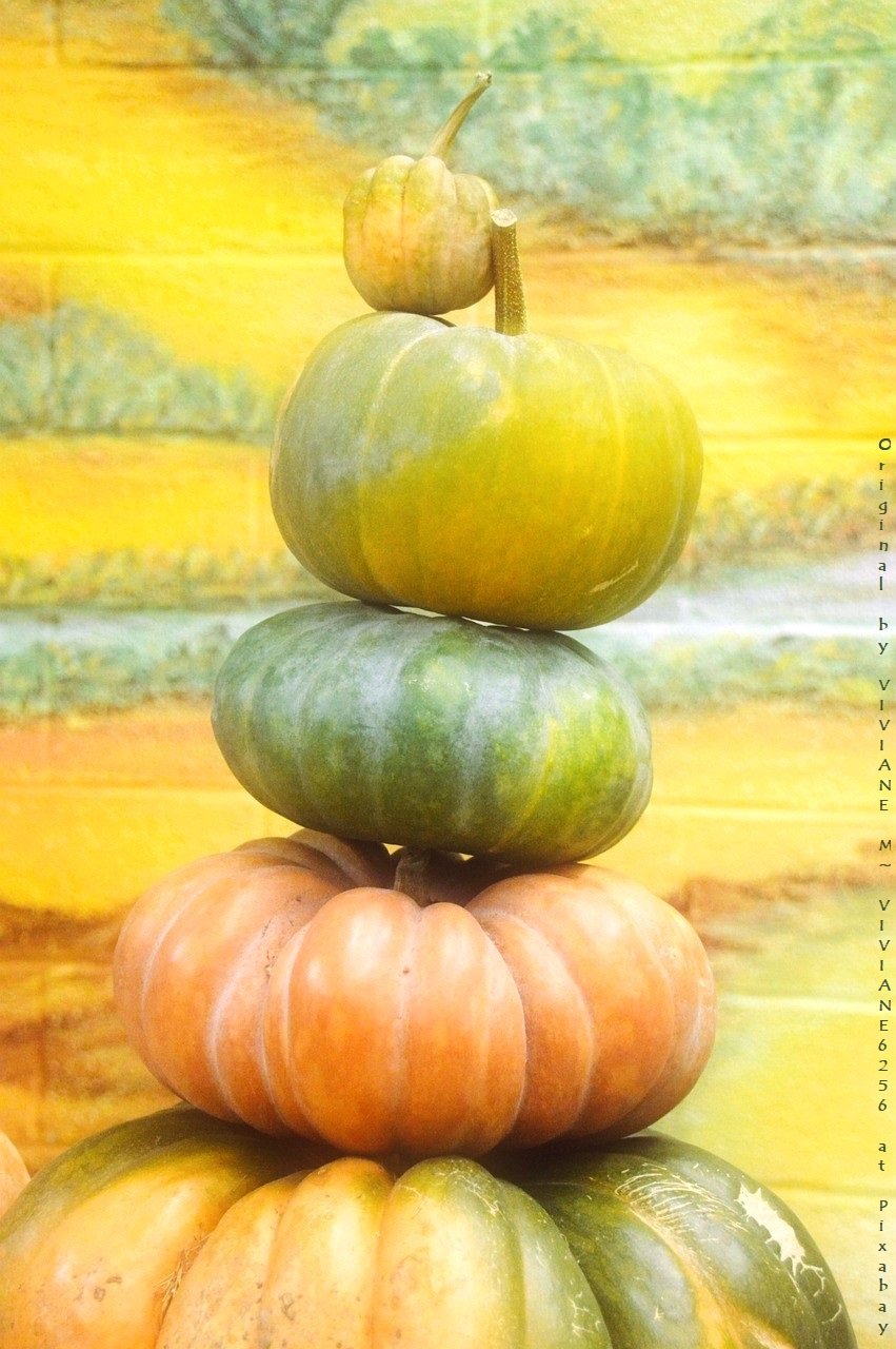 Solve Butternut squash tower 🍯🧈 jigsaw puzzle online with 40 pieces