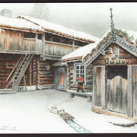 Solve Midthun Nisser 25 jigsaw puzzle online with 64 pieces