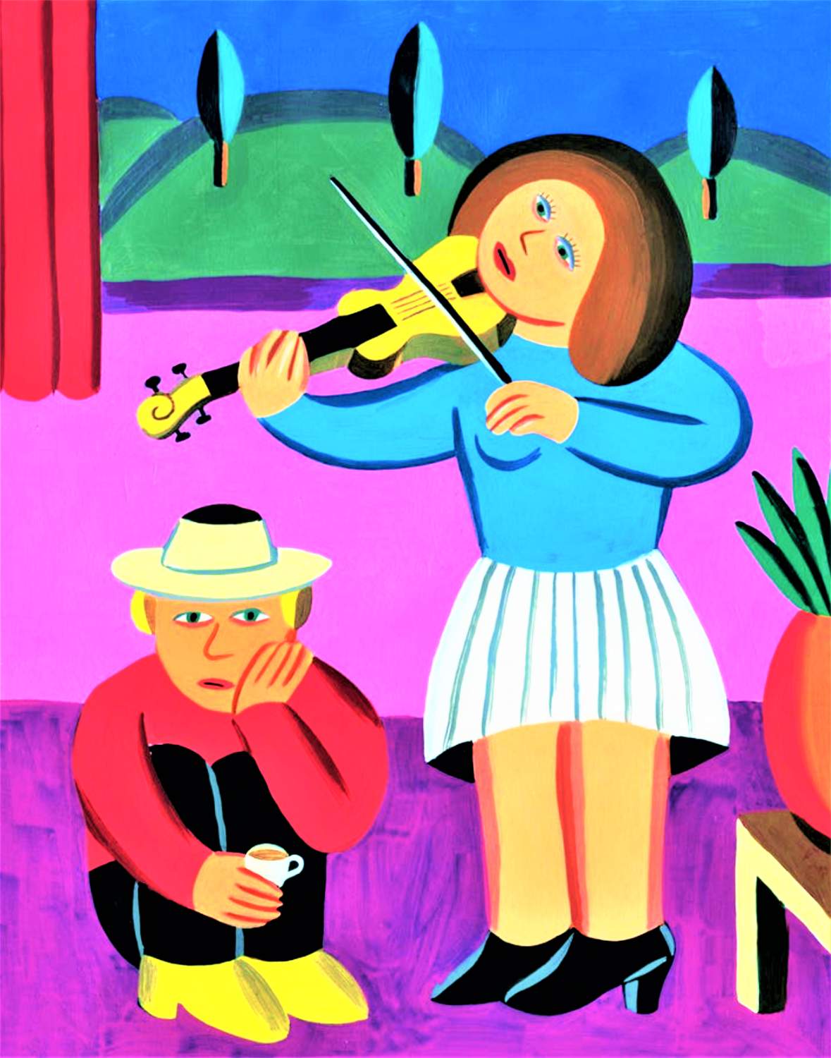 Solve Viola jigsaw puzzle online with 130 pieces