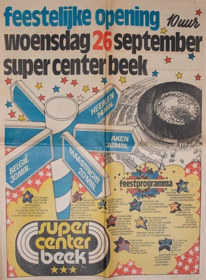 Solve Makado krant advertentie jigsaw puzzle online with 63 pieces