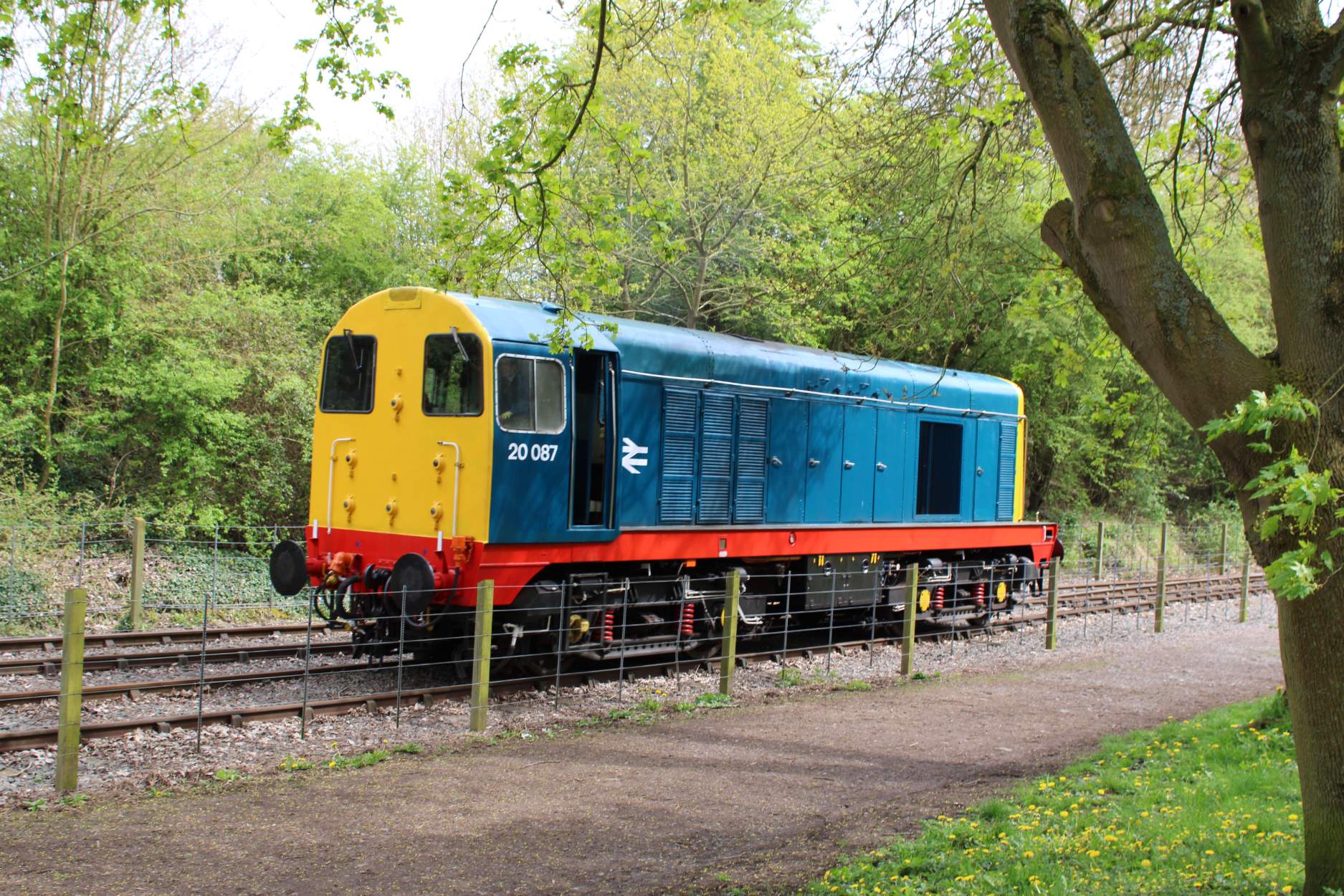 Solve BR Class 20 20087 at Shenton on the Battlefield Line. jigsaw ...