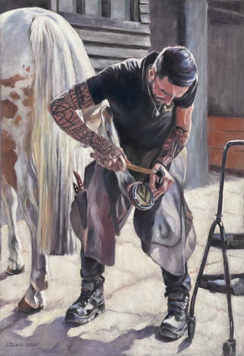 Solve "Farrier Life" jigsaw puzzle online with 24 pieces
