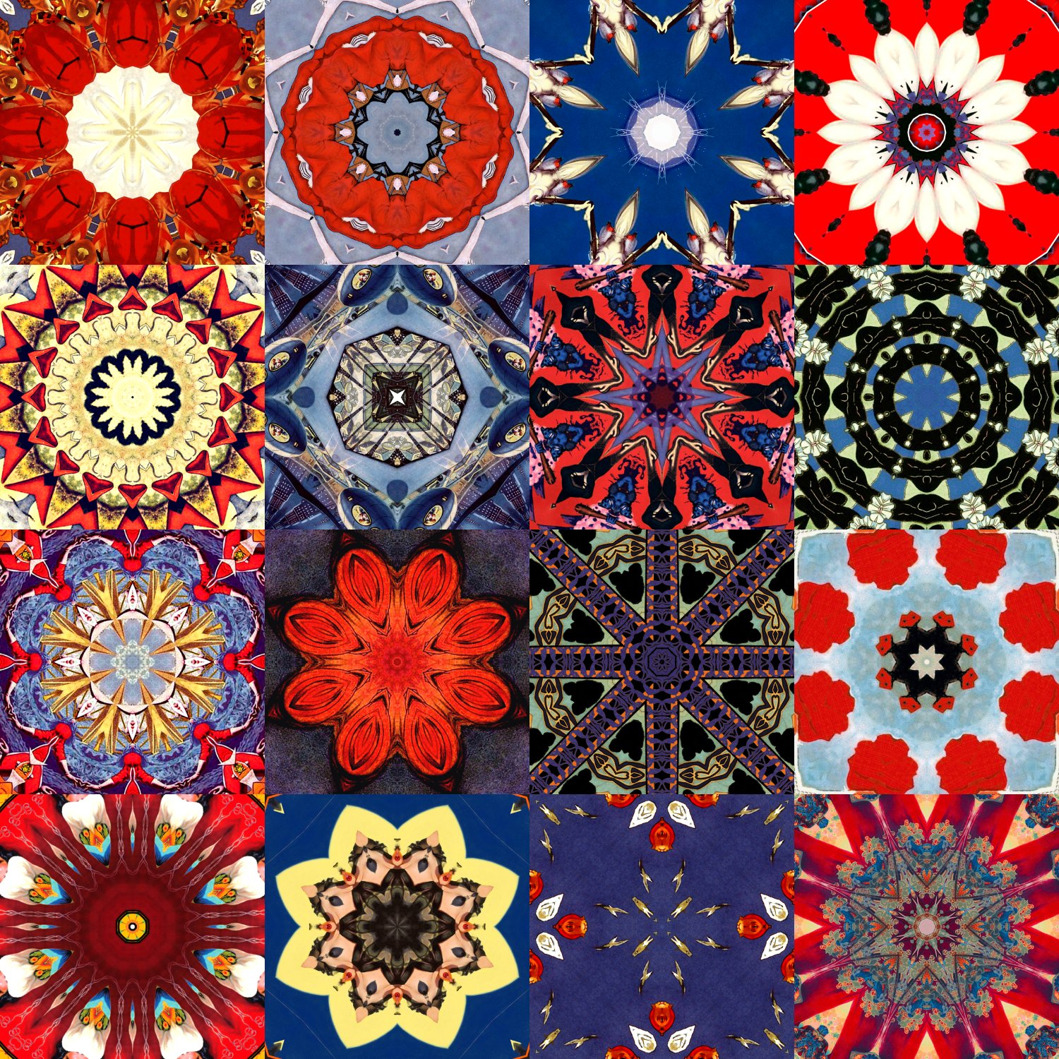 Solve Blue & Red - Extras jigsaw puzzle online with 64 pieces