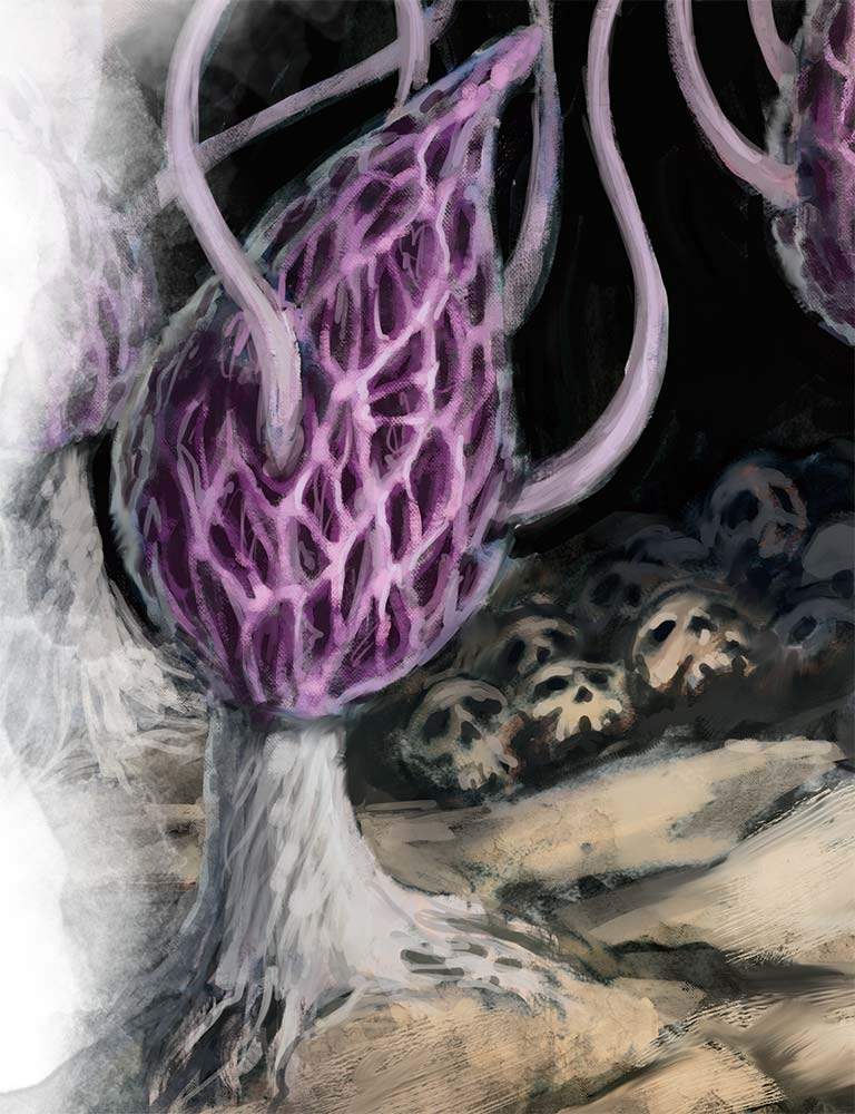 Solve Violet Fungus-Forgotten Realms jigsaw puzzle online with 80 pieces