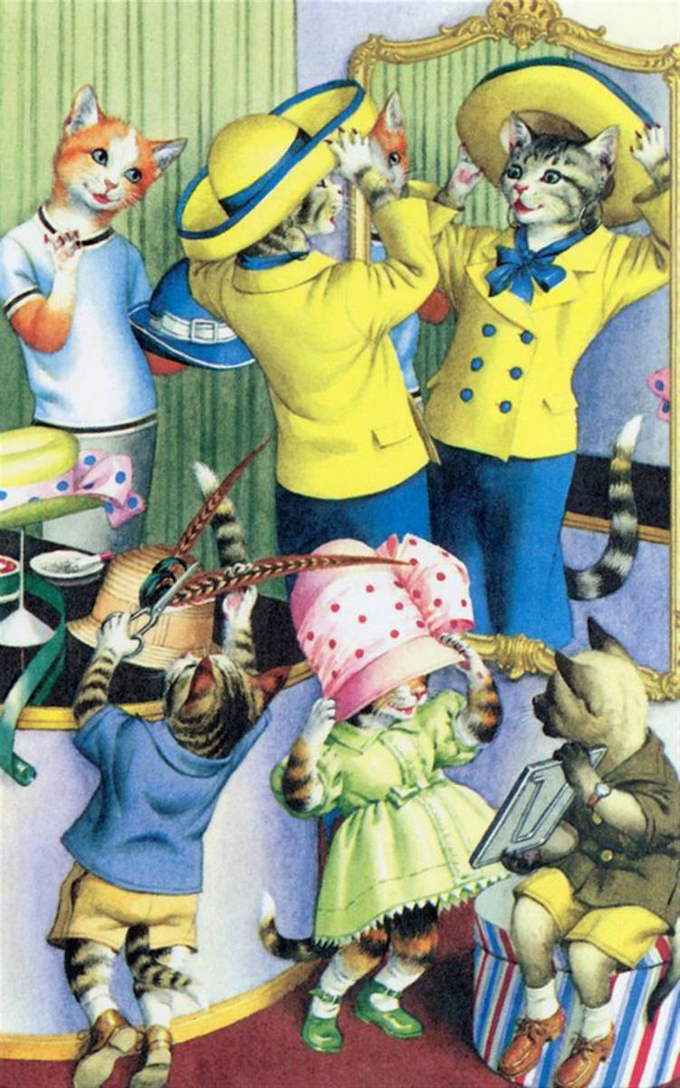 Solve Cats In The Hat Jigsaw Puzzle Online With 260 Pieces