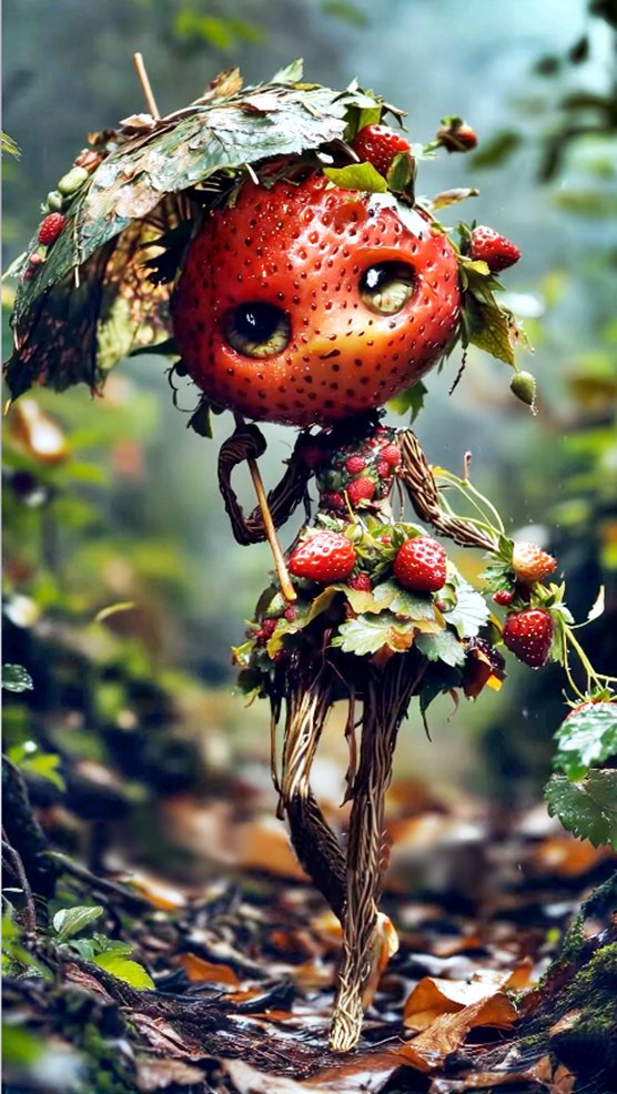 Solve fruity mythical creatures jigsaw puzzle online with 112 pieces