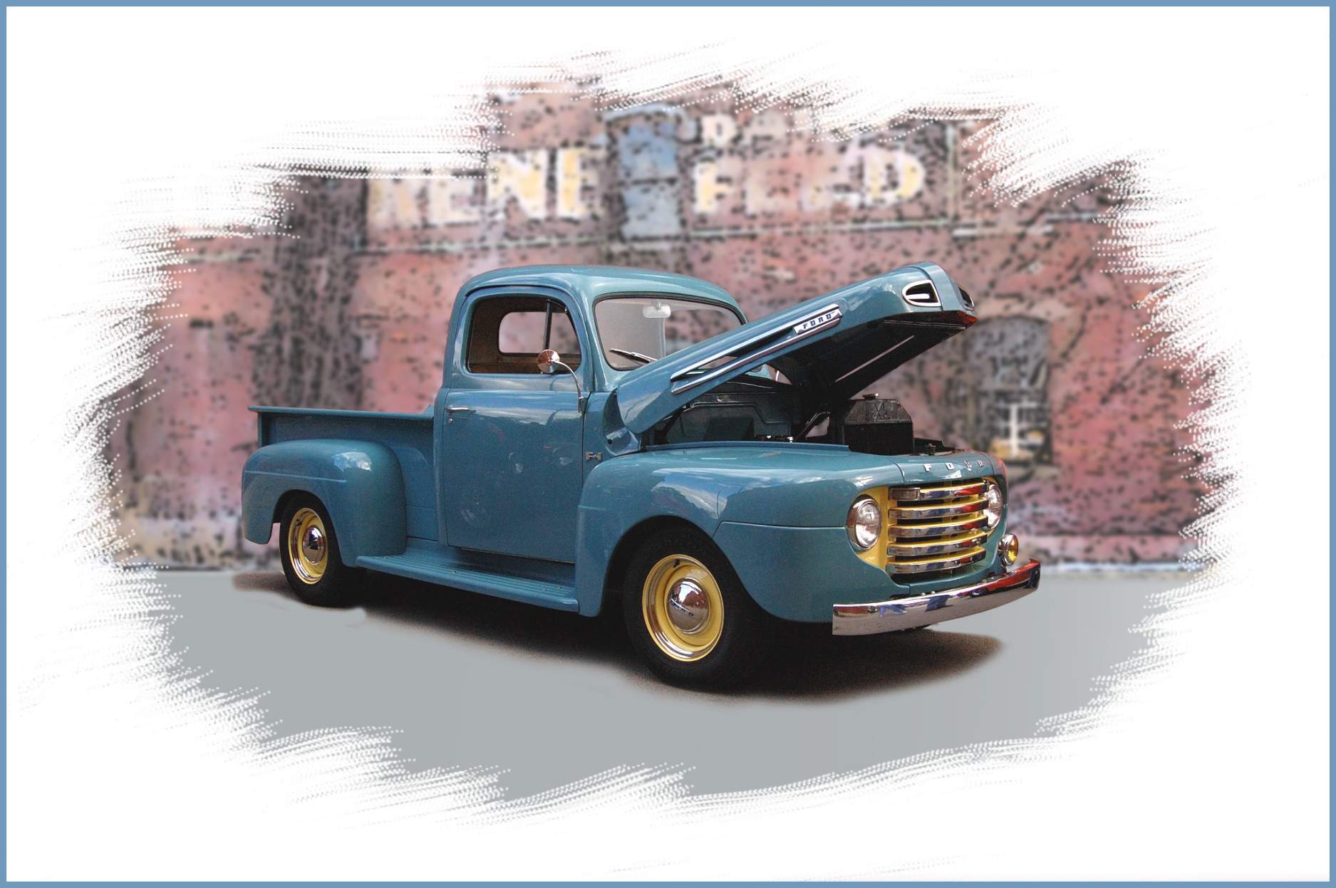 Solve 1949 Ford F-1 jigsaw puzzle online with 150 pieces
