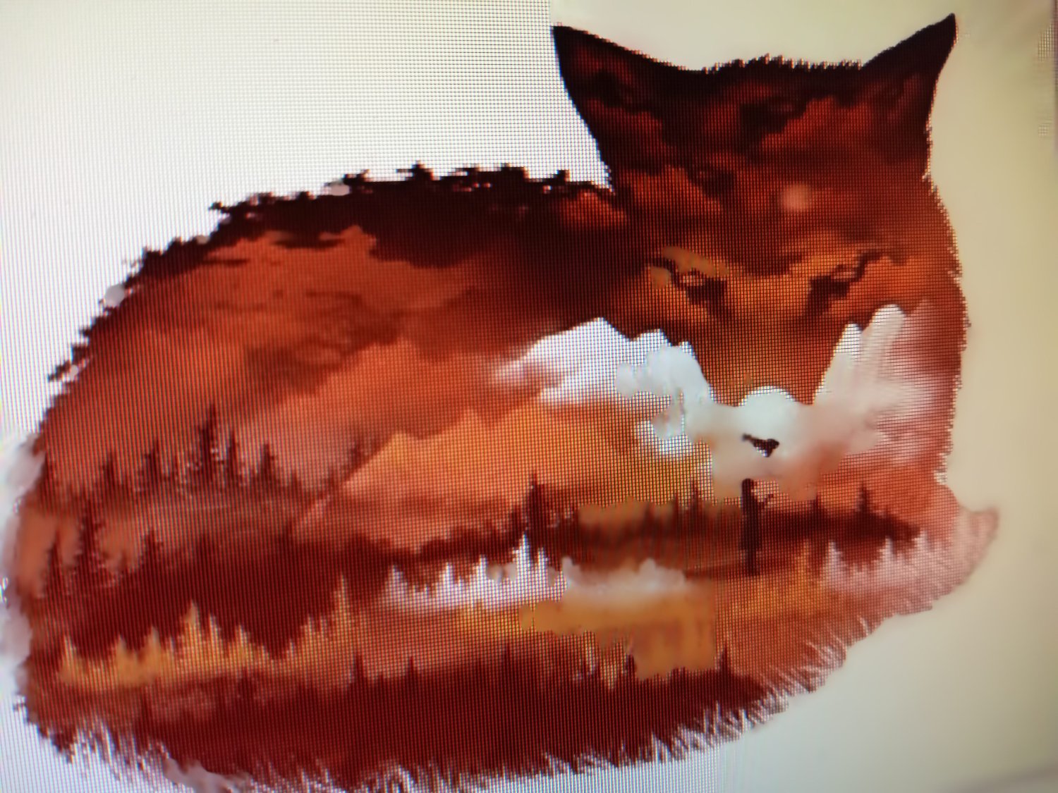 Solve Scenic Red Fox jigsaw puzzle online with 20 pieces