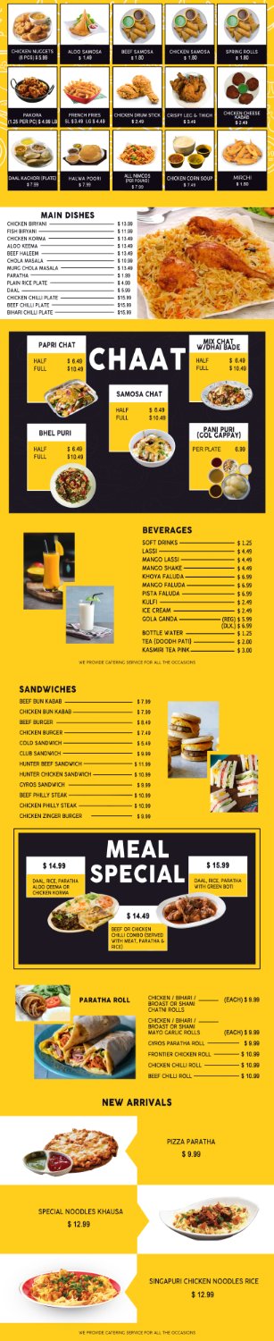 Solve Spinzer Restaurant / Chicago Indian cuisine dishes menu jigsaw ...