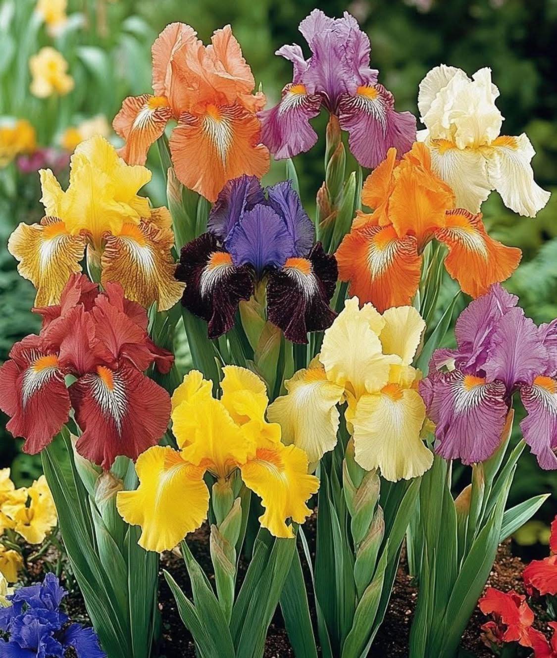 Jigsaw Puzzle | 72 pieces | Beautiful Iris | Jigidi