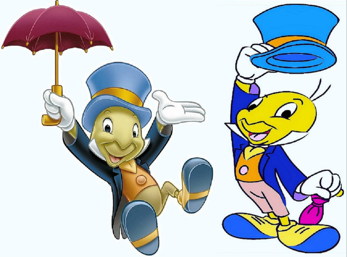 Solve Pinocchio's Jiminy Cricket jigsaw puzzle online with 70 pieces