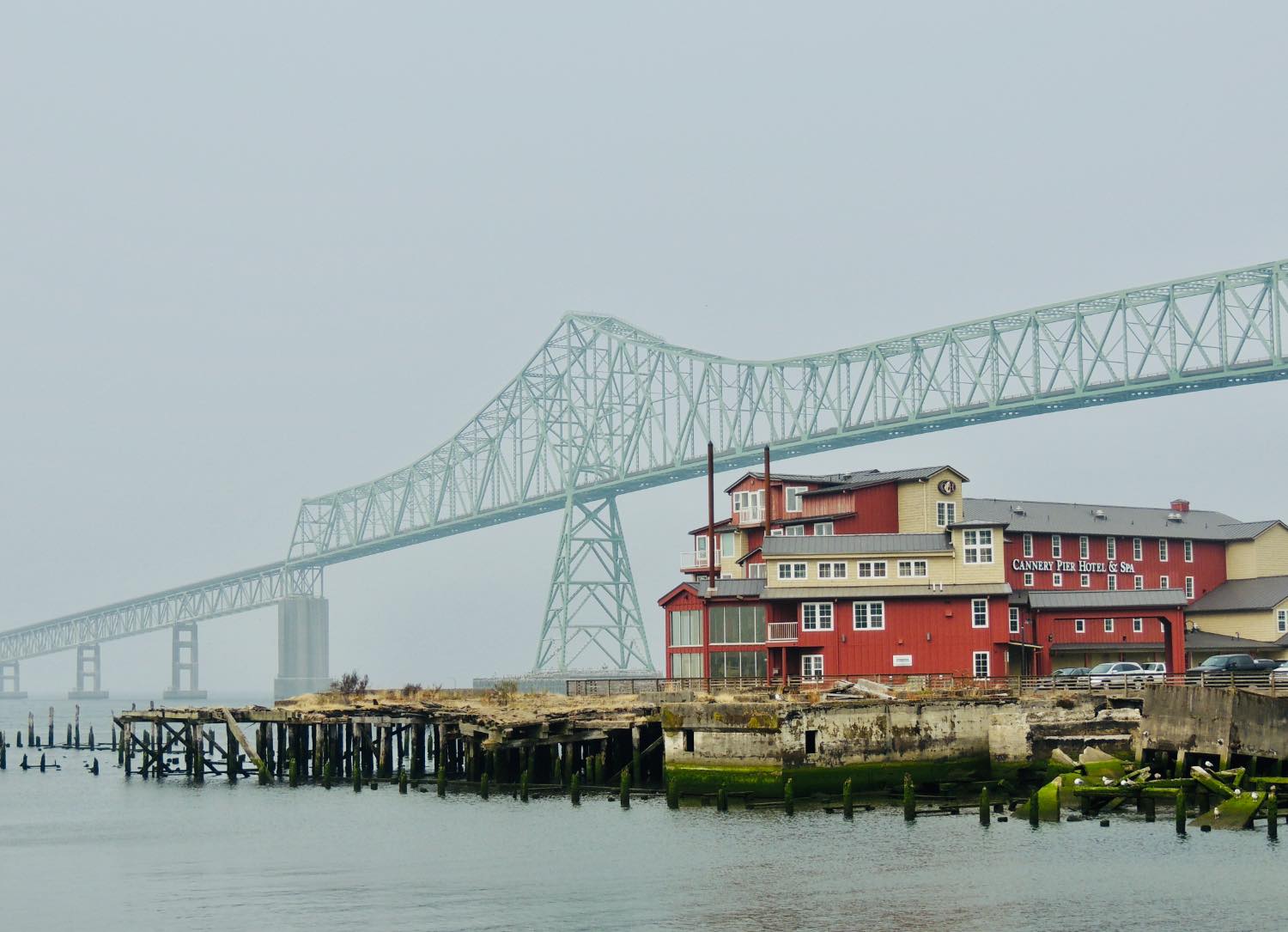 Solve Old Cannery, now Cannery Hotel, and Astoria Columbia River bridge ...
