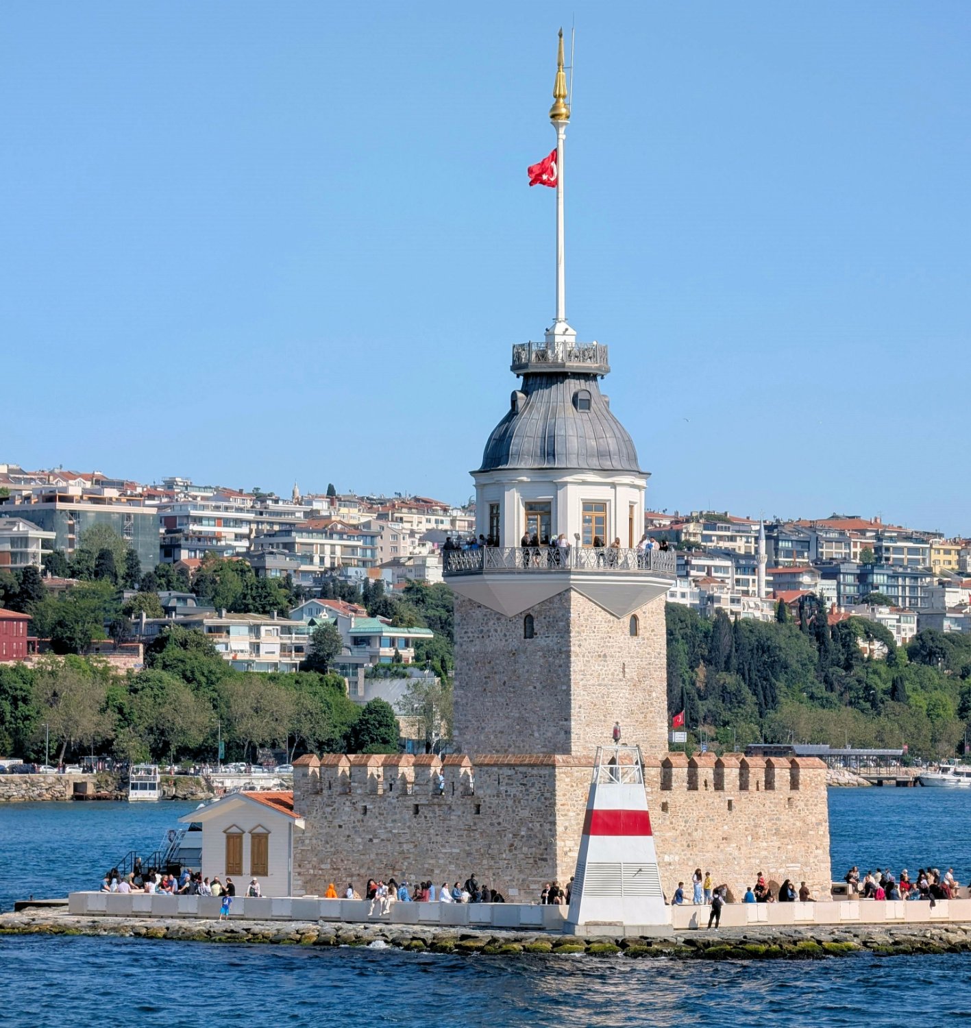 Solve Maiden's Tower, Istanbul Turkey, resizable 9 to 600 pieces jigsaw ...