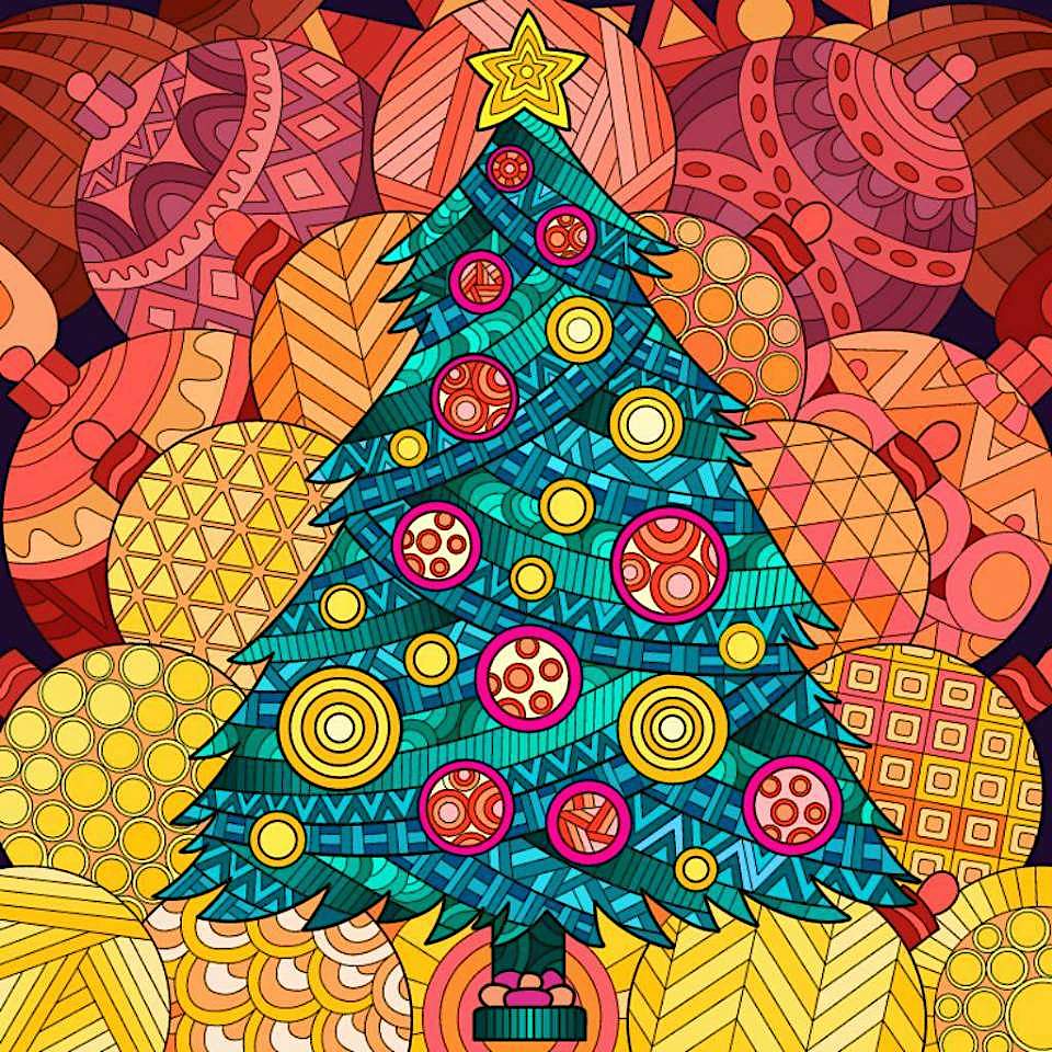 Solve 42 Christmas Treasures jigsaw puzzle online with 64 pieces