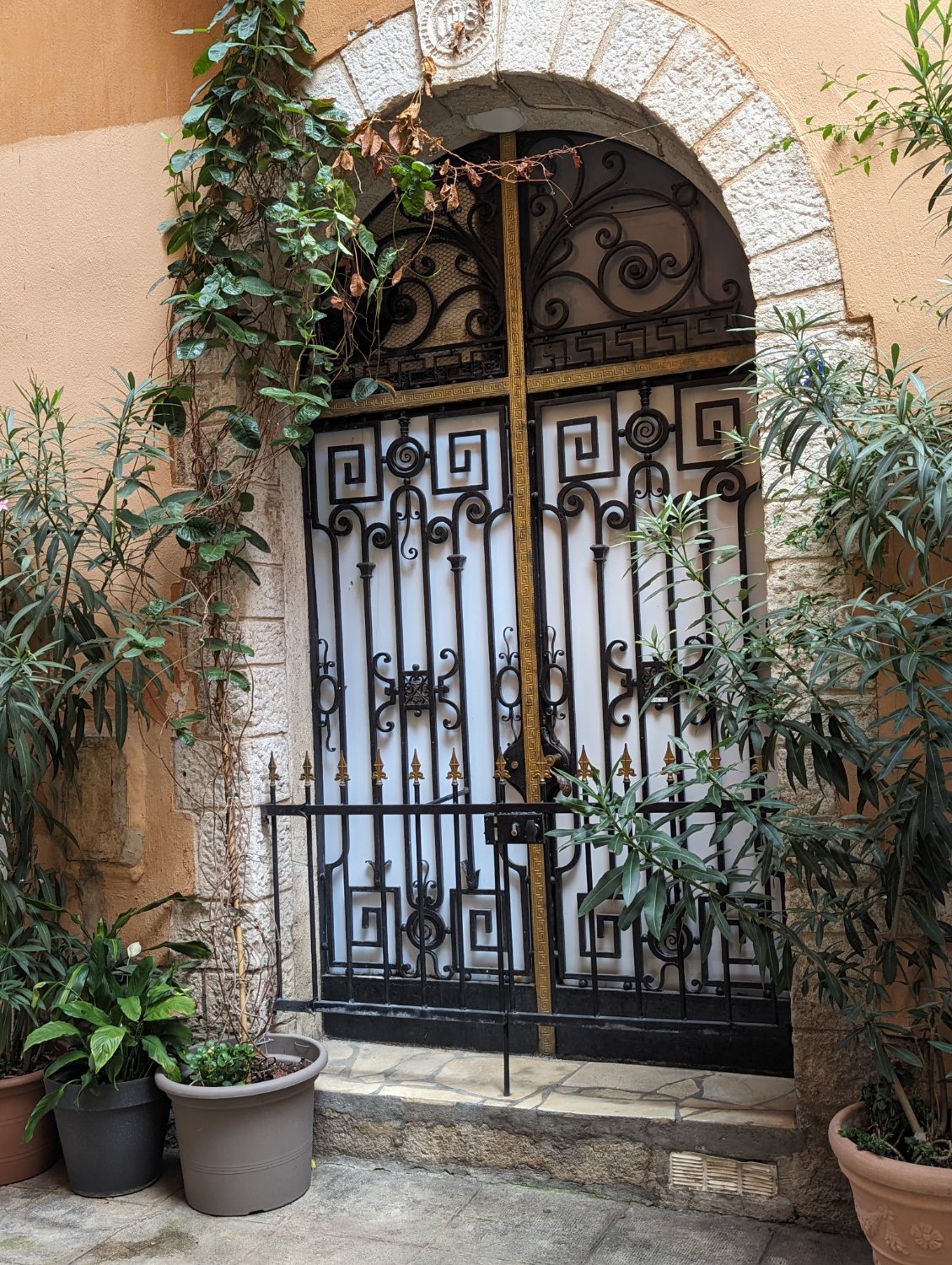 Solve Lovely Front Door jigsaw puzzle online with 130 pieces