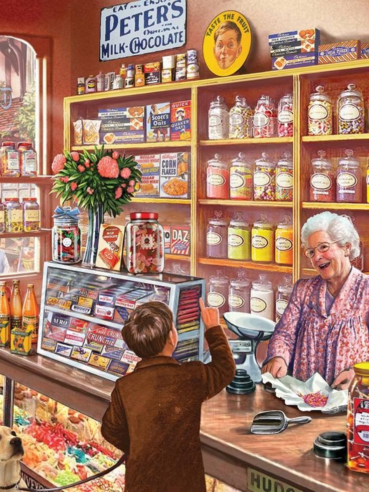 Solve Vintage Candy (1,974) jigsaw puzzle online with 63 pieces