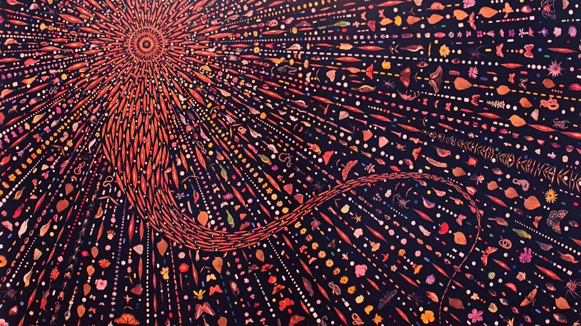 Solve Fred Tomaselli jigsaw puzzle online with 589 pieces