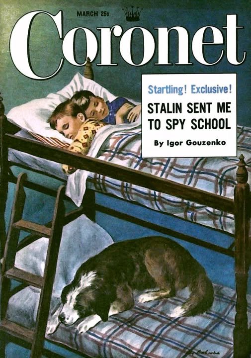 Solve Coronet Vintage Magazine Cover jigsaw puzzle online with 96 pieces
