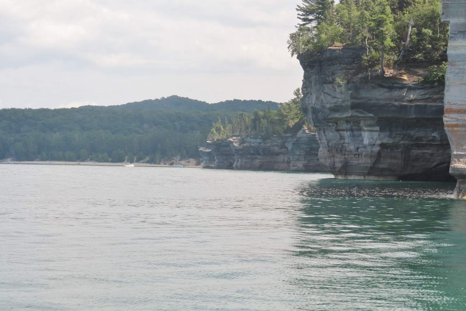 Solve Cliffs At Pictured Rocks National Lakeshore jigsaw puzzle online ...